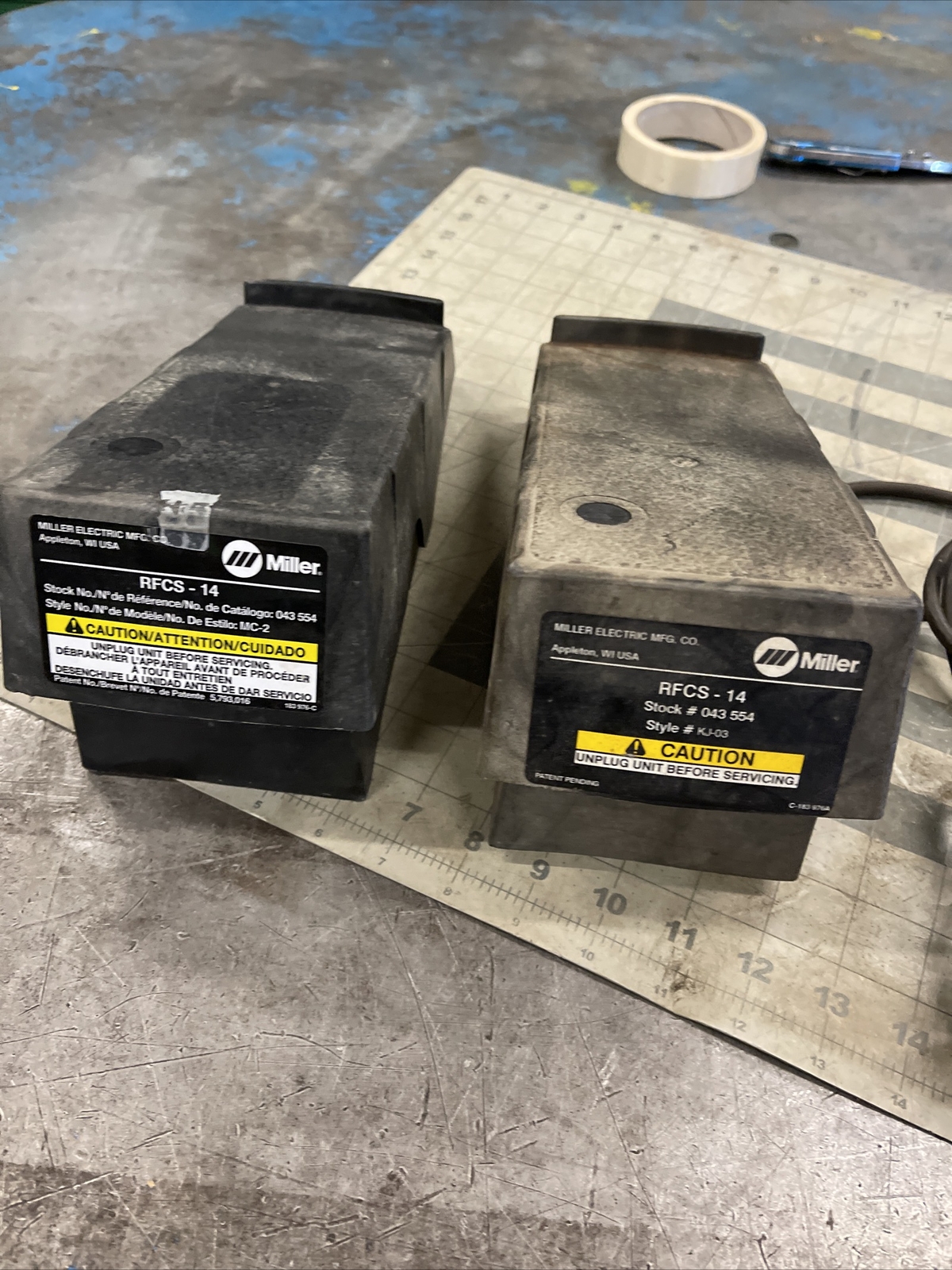 MILLER STK # 043 554 RFCS-14 FOOT CONTROL 14 PIN (ttr53 | eBay