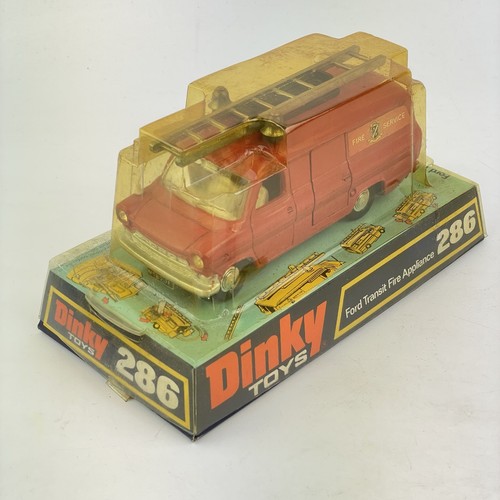 Vintage Boxed Dinky Toys No. 286 Ford Transit Fire Appliance | eBay UK