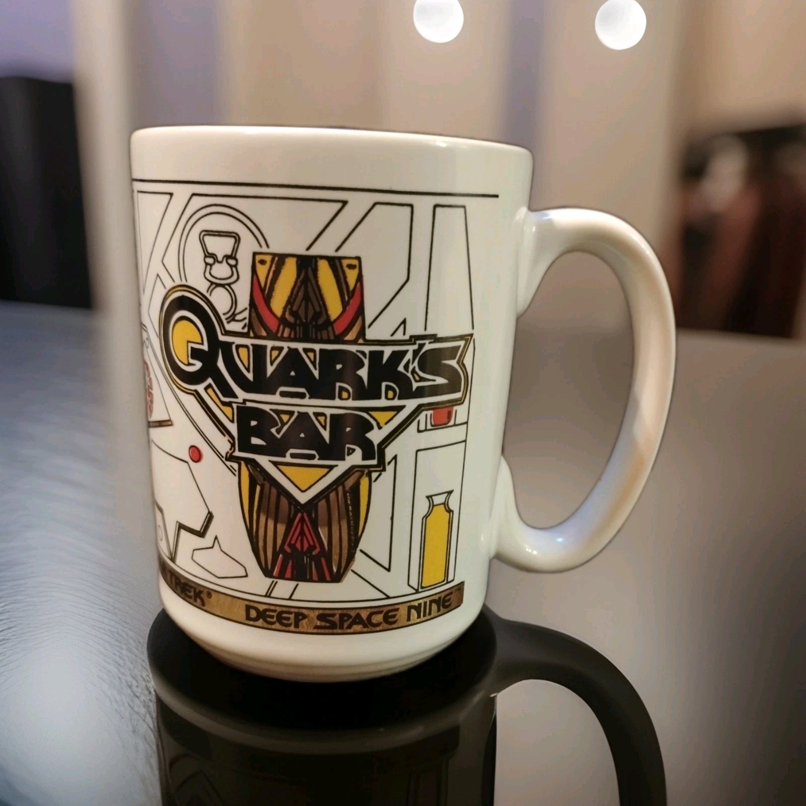 RARE VTG 1994 Star Trek Deep Space Nine Quark’s Bar Coffee Tea Mug ...