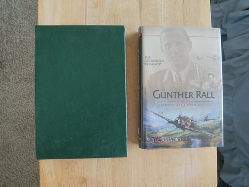 GUNTHER RALL A MEMOIR FLAT SIGNED BY #3 (275 VICTORY) GERMAN ACE MINT ...
