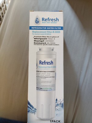 Refresh R-9006 Refrigerator Water Replacement Whirlpool Filter Maytag ...