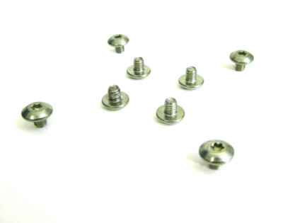 (8) High Flow Stainless Throttle Plate / Shaft Screws 8-32 x 3/16" Fits ...