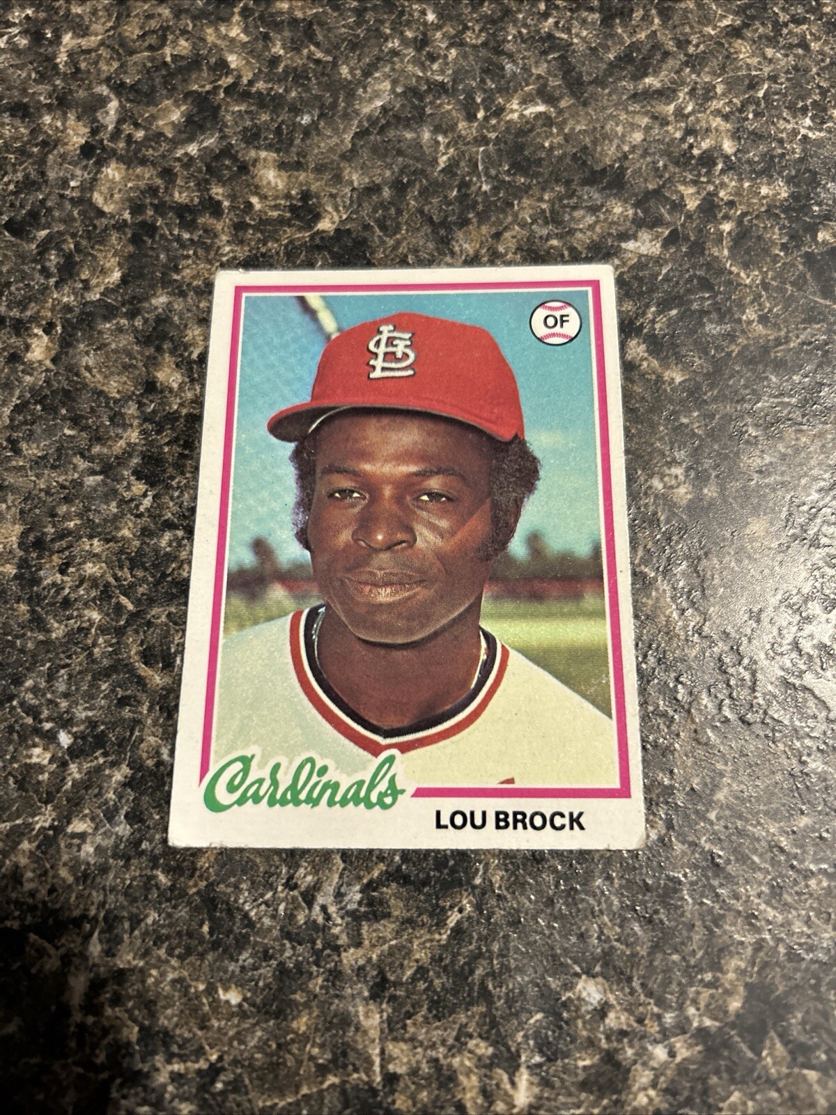 1978 Topps #170 LOU BROCK card! CARDINALS! HOF! 0047 | eBay