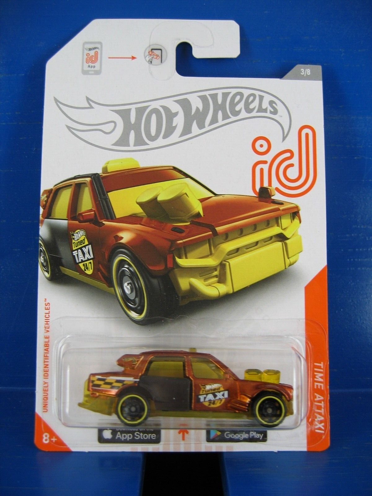 HOT WHEELS MAINLINE iD CHASE CAR TIME ATTAXI | eBay