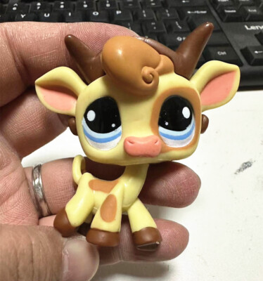 LPS #970 Cow Funniest Pets Toy Figure Loose New | eBay