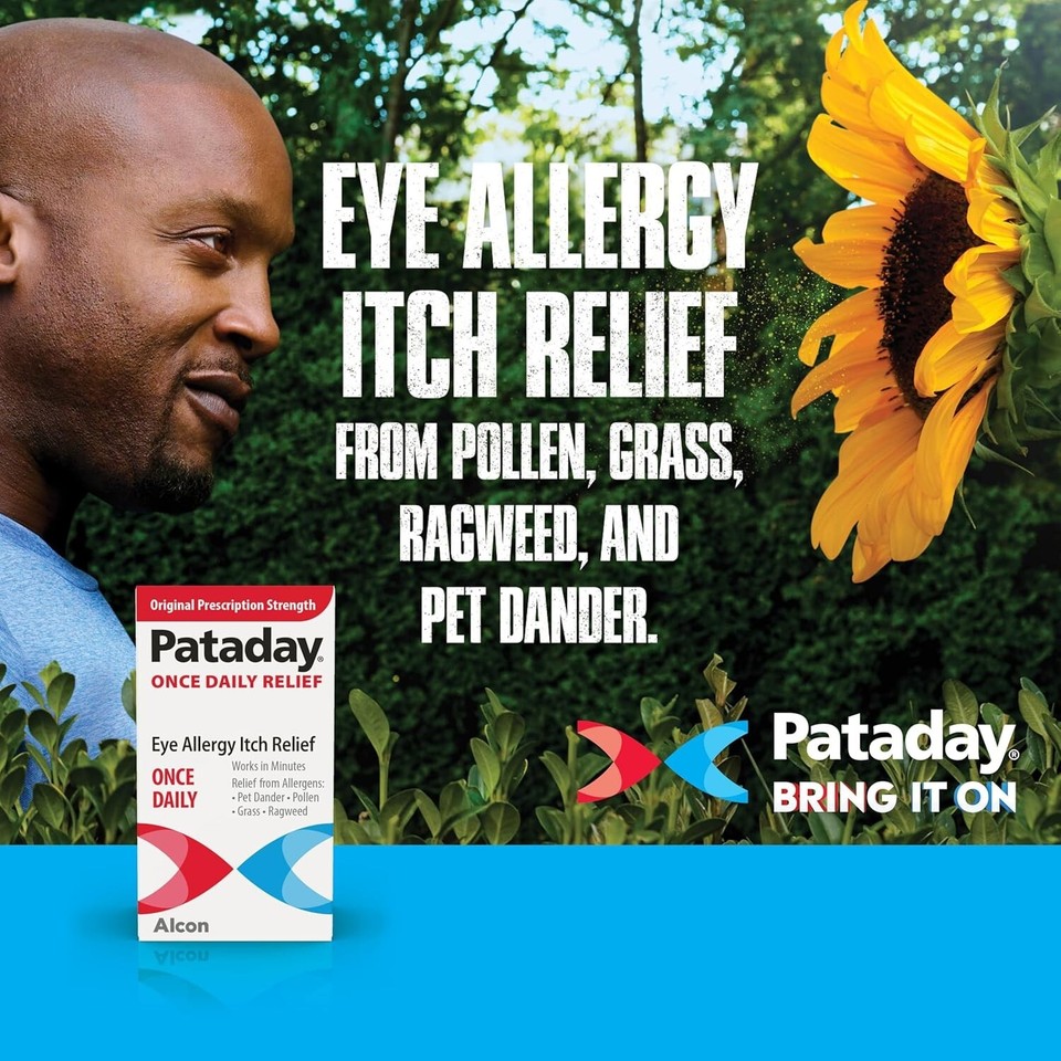 Pataday Regular Strength Once Daily Allergy Relief 2.5 mL (2-Pack) Exp ...