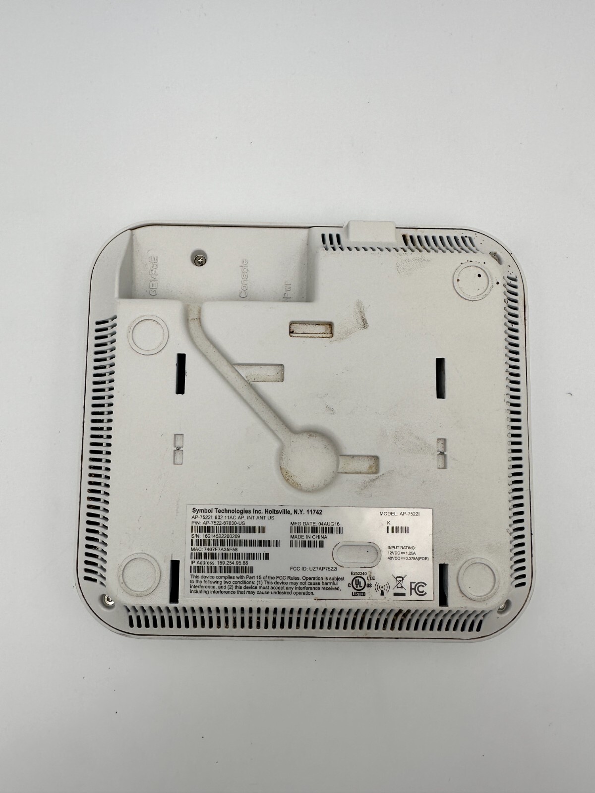 Symbol AP-7522I AP-7522E-67030-US Wireless Access Point for sale online ...