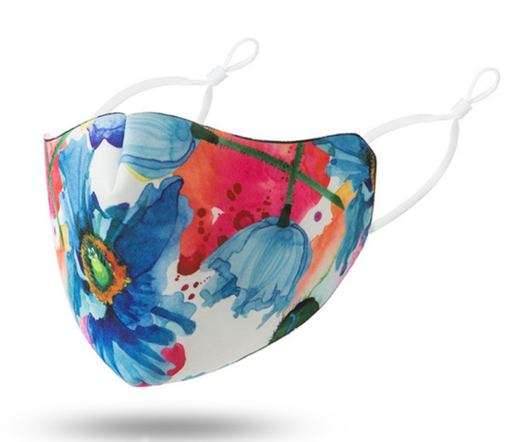 Face Mask Cover Fashion Reusable Washable Breathable Cloth Covering ...