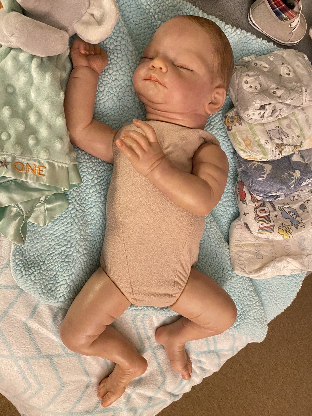 Reborn Baby Doll: David by Tina Kewy With HUGE Accessory Lot | eBay