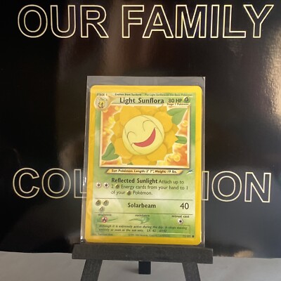 Light Sunflora - 72/105 Neo Destiny Unlimited Common Pokemon - NM | eBay