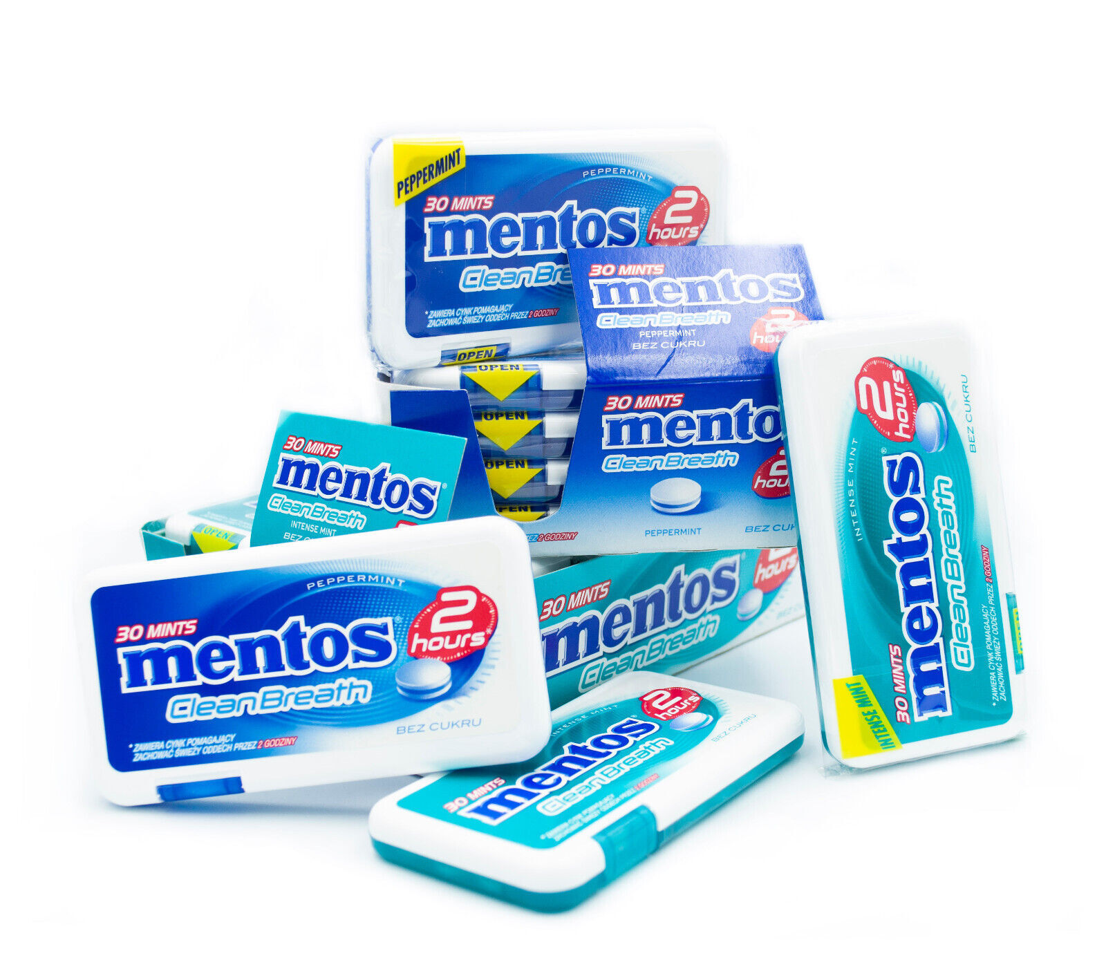 Mentos Clean Breath pastilles 21g Mentos peppermint candies | eBay UK