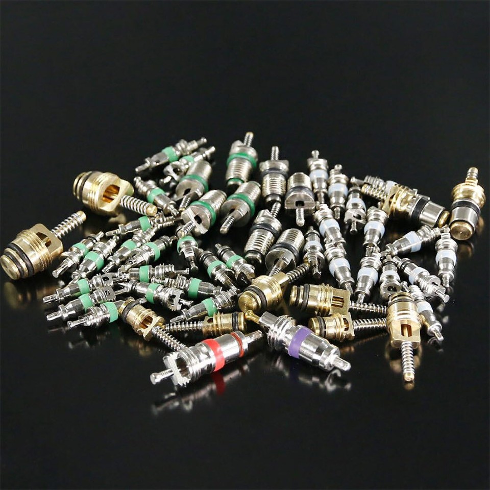 102pcs/Set R134a Car A/C Air Conditioning Valve Cores Auto Car Air Con ...