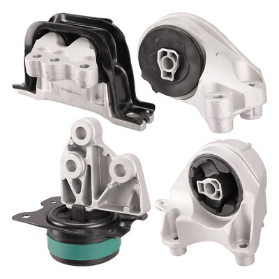 4PCS Engine Motor Trans Mount A5633 For 2010-17 Chevrolet Equinox 2.4L ...