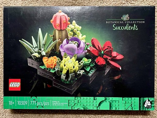 Lego Botanical Collection Succulents 10309 771 Pieces Set Cactus SEALED ...