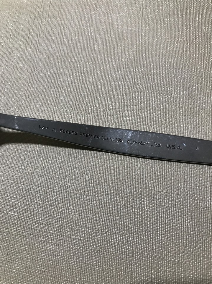 Oneida Wm A Rogers Premier Stainless Steel SPANADA 7-5/8” Gravy Ladle ...