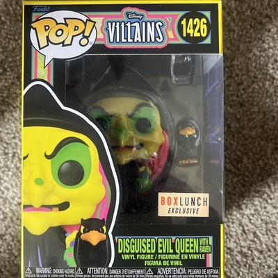 Funko Pop Evil Queen w/ Raven 1426 Disney Villains Box Lunch Exclusive ...