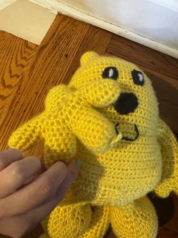 Wow Wow Wubbzy Handmade Crochet Wubbzy Walden Stuffed Characters Purple ...