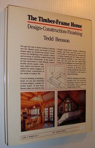 Timber-Frame Home: Design, Construction, Finishing - Hardcover - VERY ...