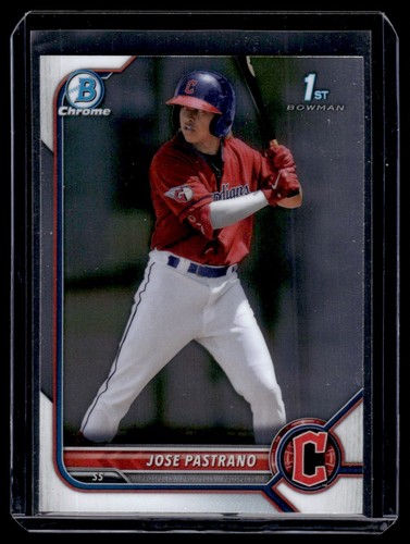 2022 Bowman Chrome Prospects Jose Pastrano Cleveland Guardians #BCP-21 ...