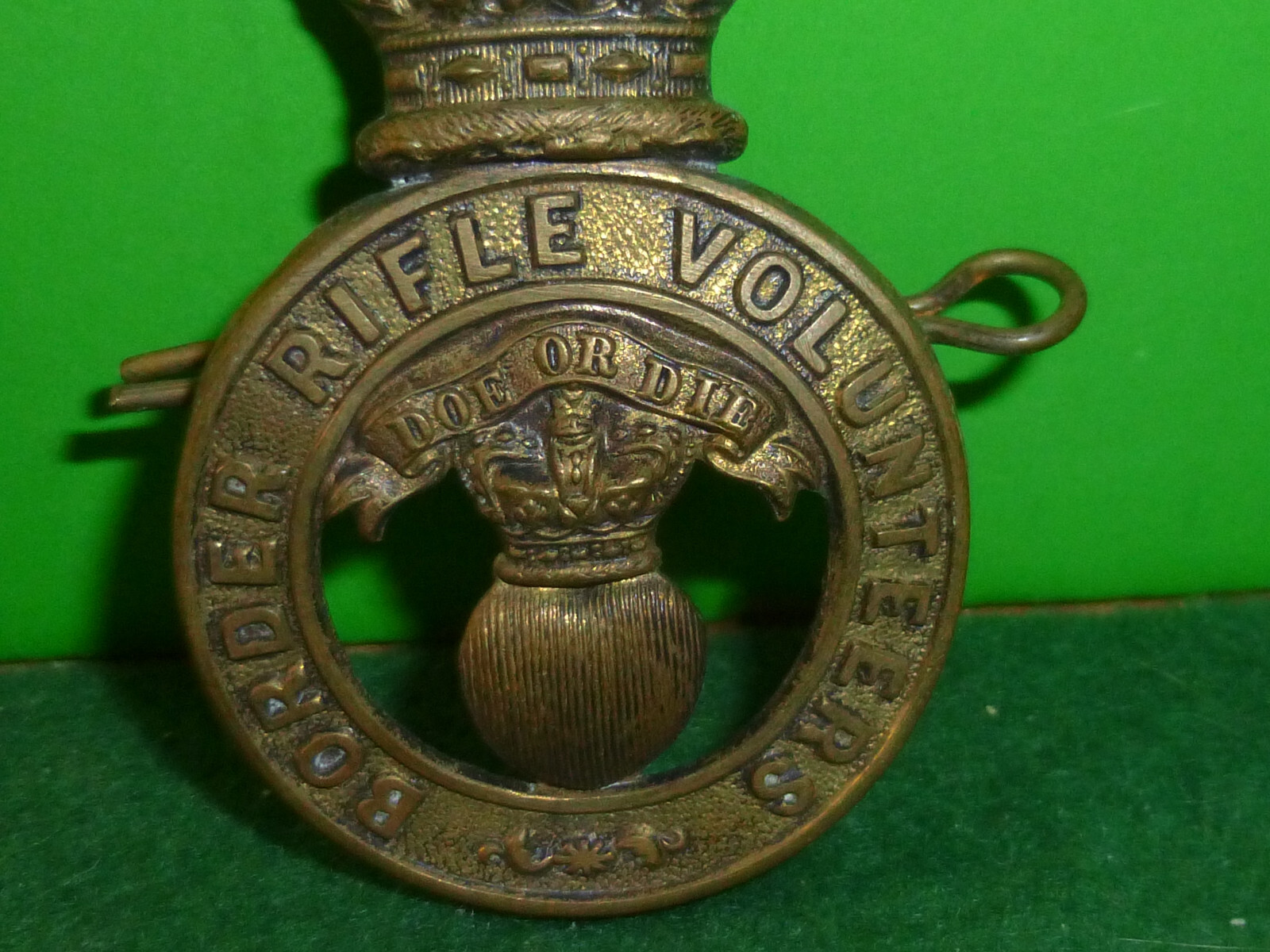 Original Border Rifle Volunteers Glengarry Badge | eBay UK