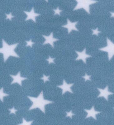 Imprimé Polar Polaire Tissu Matière - Stars Bleu | eBay