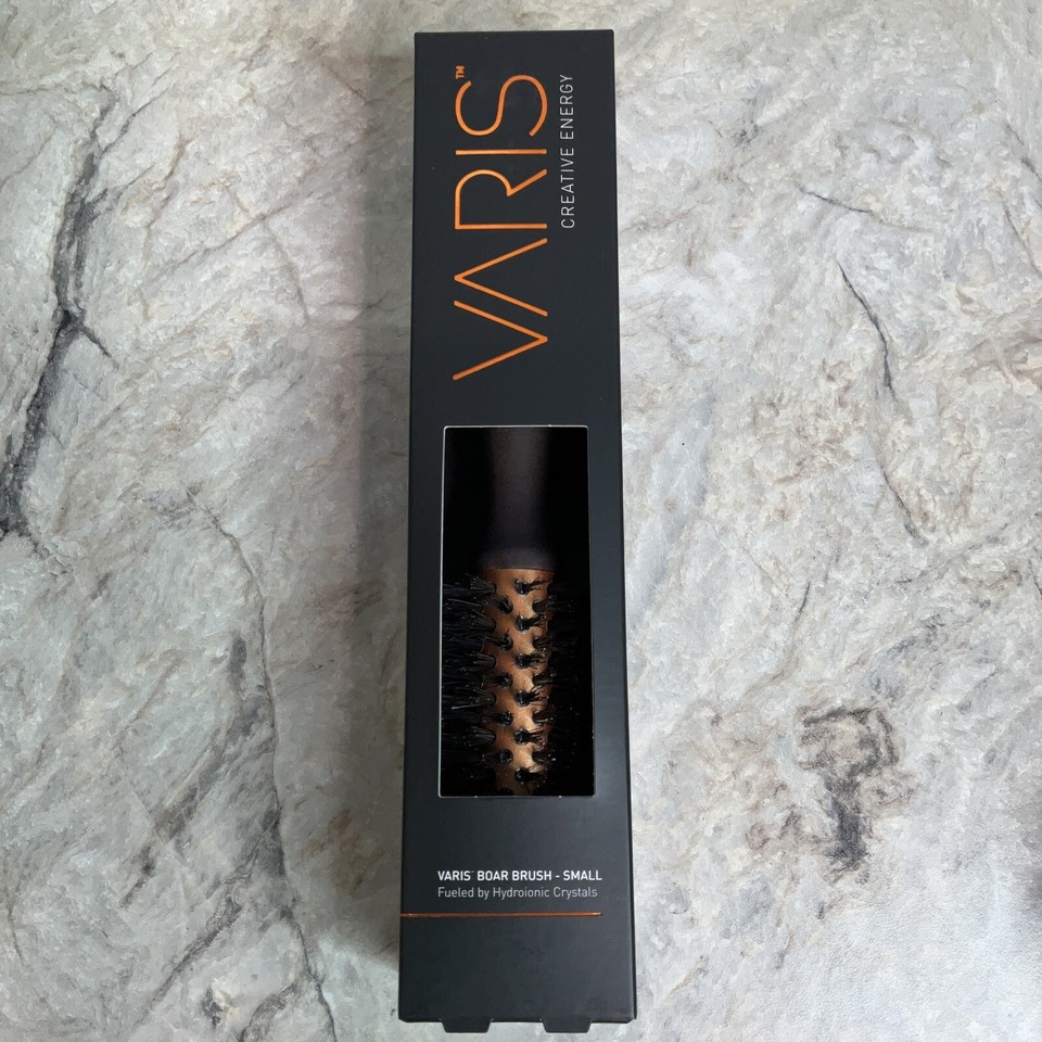 VARIS HAIR BRUSH Varis Creative Energy Boar Bristles Small Detangling ...