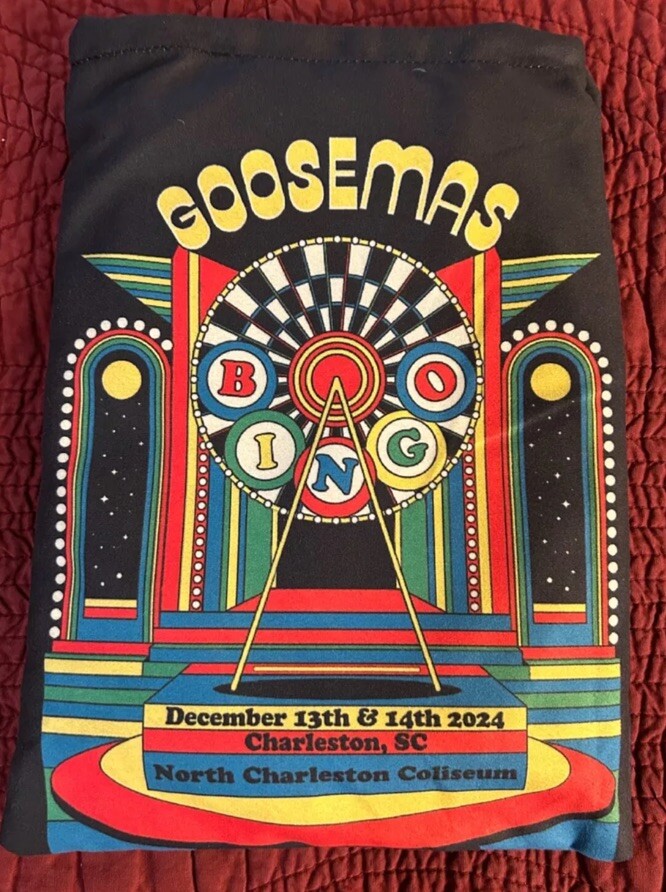 Goose the band Goosemas 2024 Super TED VIP Tapestry not Poster | eBay