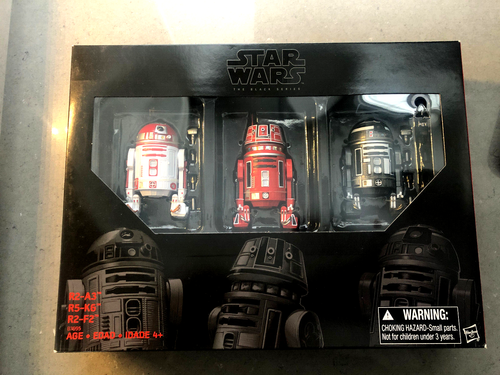 Star Wars The Black Series Droids 3 pack R2-A3 R5-K6 R2-F2 | eBay