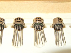 Tesla MAA723 (UA723 / LM723 / NTE923 ) Voltage Regulator Lot of 10pcs ...