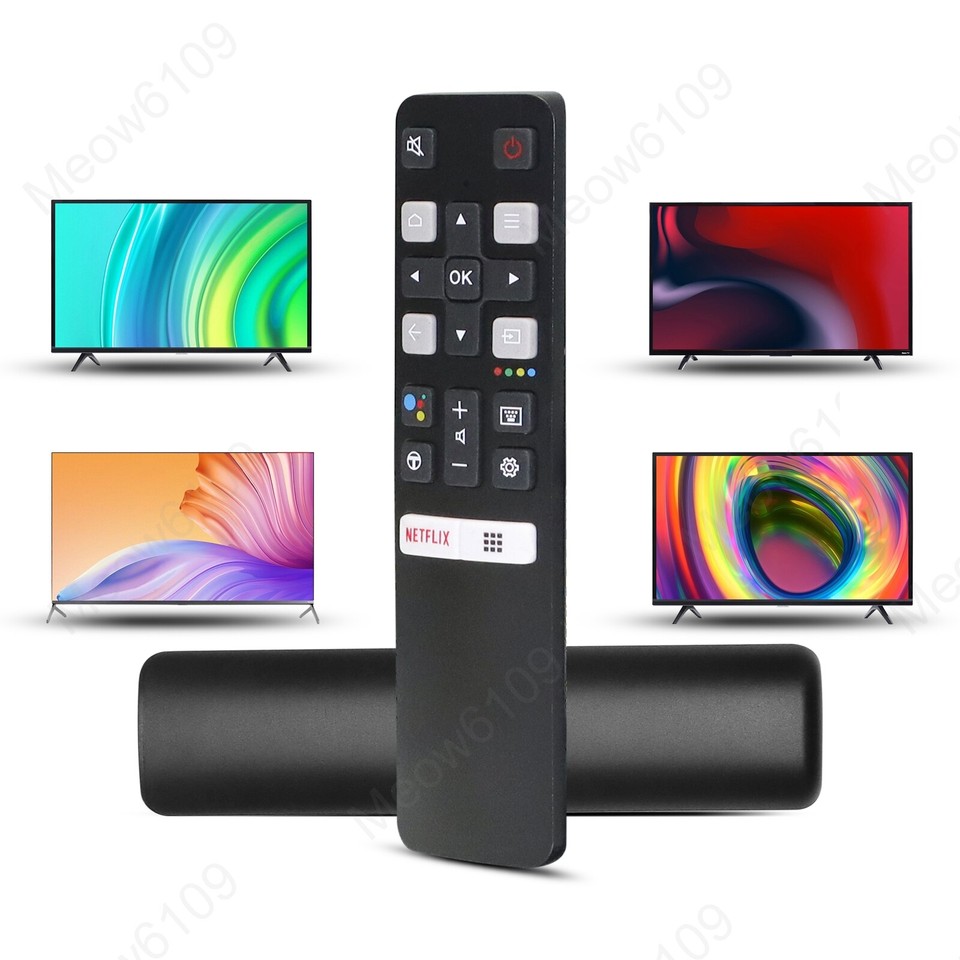 New Replacement RC802V Remote Control For TCL Android TV 40S330 65Q637 ...