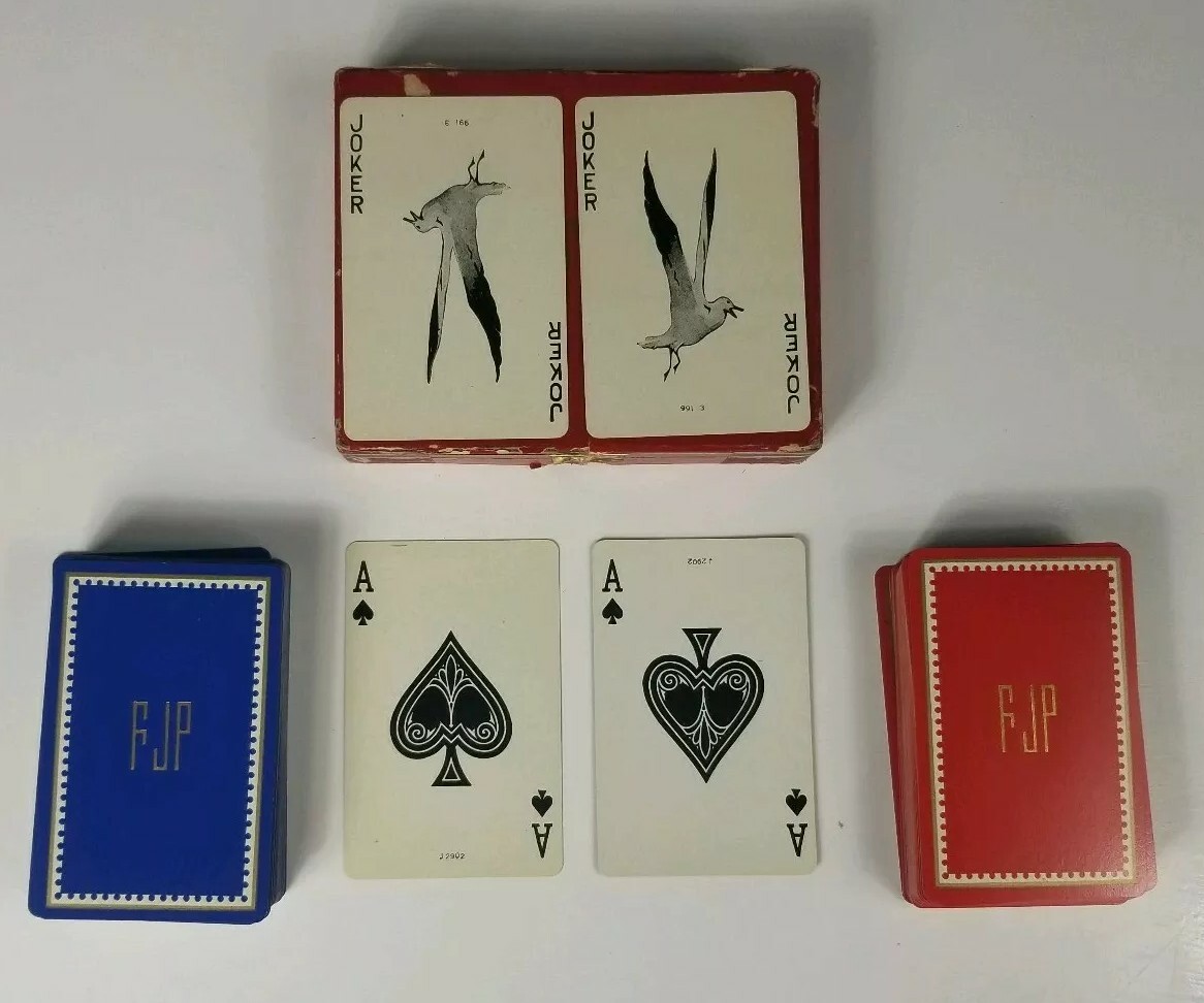 Monogrammed Deck Of Playing Cards