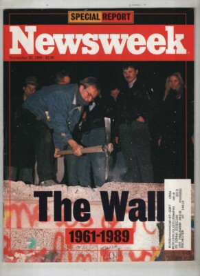 Newsweek Mag Berlin Wall November 20 1989 100521nonr | eBay