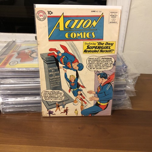 Action Comics #265 (DC Comics June 1960) for sale online | eBay