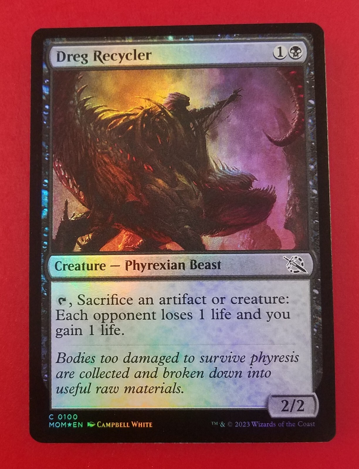 1x Dreg Recycler | FOIL | March of the Machine | MTG Magic Cards | eBay