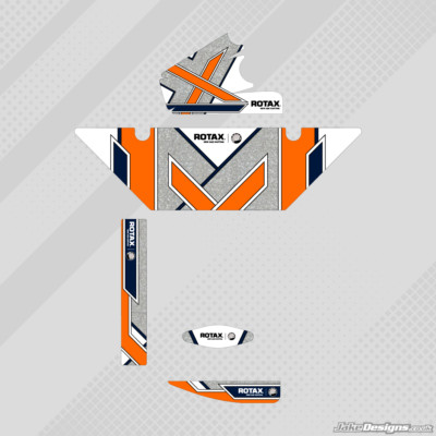 2017 EXPRIT STYLE ROTAX RADIATOR STICKER KIT - KARTING | eBay