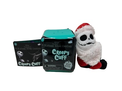 NEW Disney Creepy Cuff Santa Santi Jack Skellington Nightmare Before ...