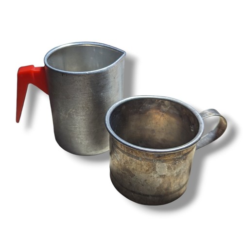 Vintage Aluminum Tin Child Toy Kettle and Baby Cup | eBay