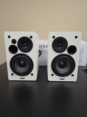 Edifier R1280T Powered 2.0 Bookshelf Speakers Dual RCA input White ...