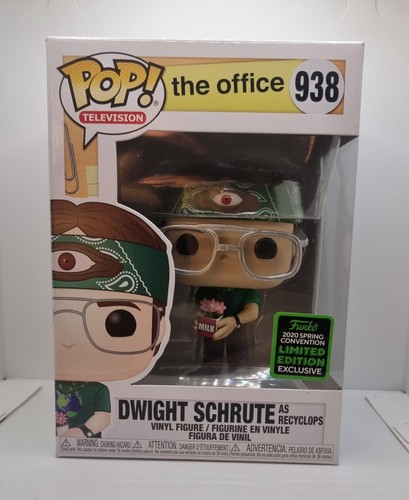 Funko Pop Vinyl The Office #938 Dwight Schrute As Recyclops 2020 ECCC ...