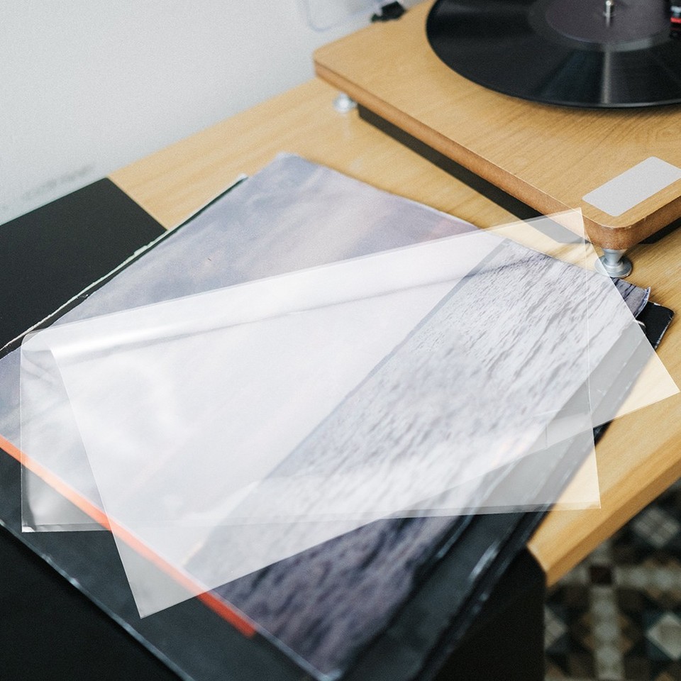 25 Pcs Self Adhesive Sleeves Vinyl Record Outer Covers Protector | eBay UK