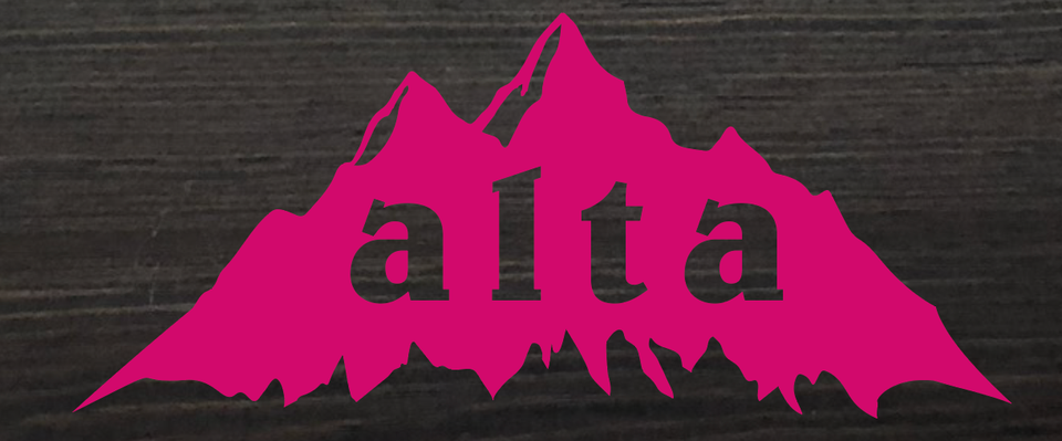 Alta Sticker Decal Utah Ski Mountain Deer Valley Brighton Snowbird Park ...
