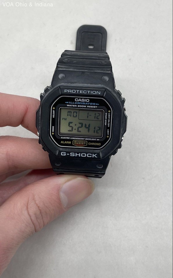 Casio G-Shock Shock & Water Resistant Men's Black Sport Watch | eBay