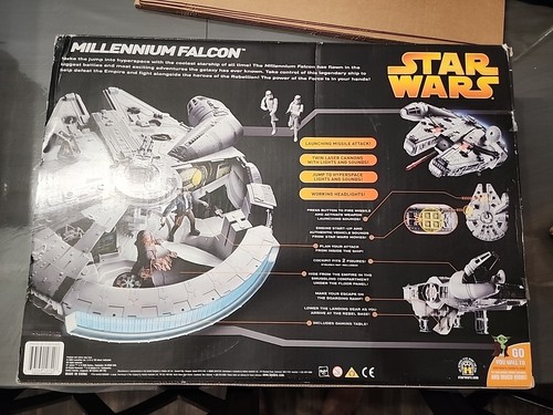 Star Wars 2005 Hasbro Electronic Millennium Falcon New In Box - Sealed ...