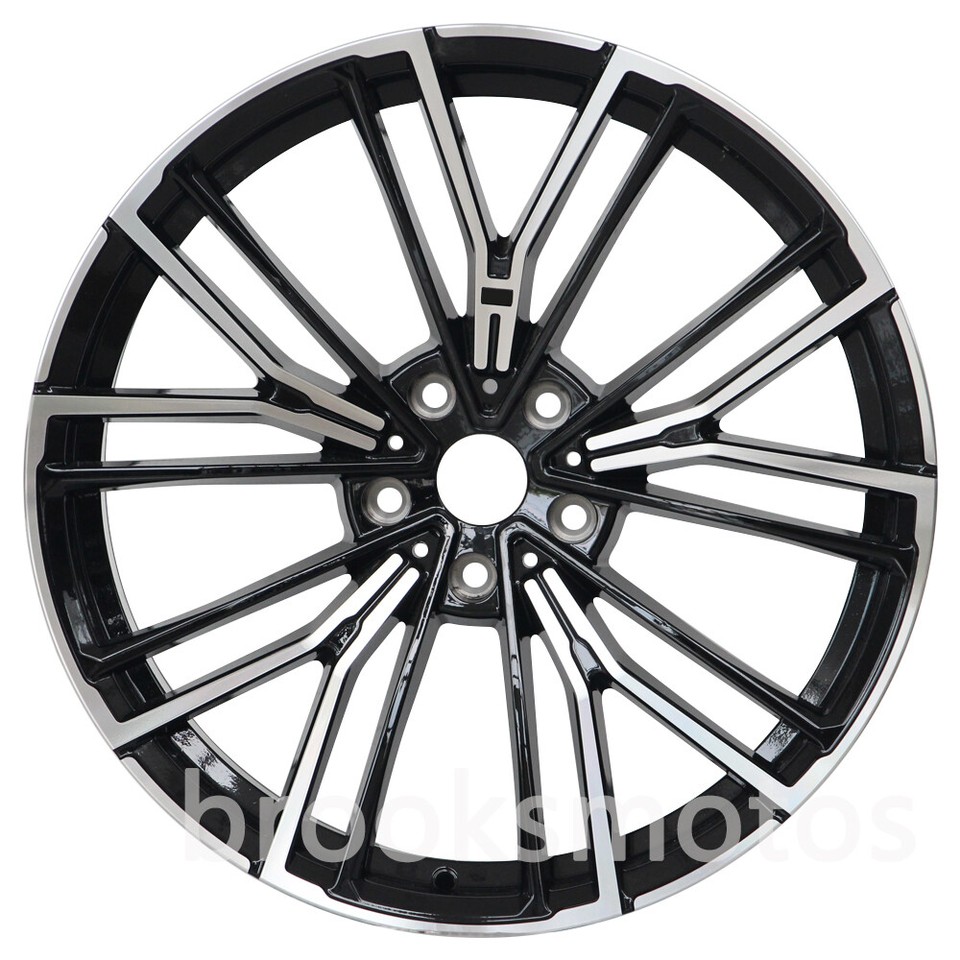 20" NEW STYLE WHEELS RIMS FITS FOR 2016+ BMW 5 SERIES 530 540 G30 G31 ...