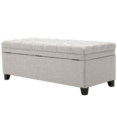 Chesterfield Storage Ottoman Footstool End of Bed Sofa Bench Window ...