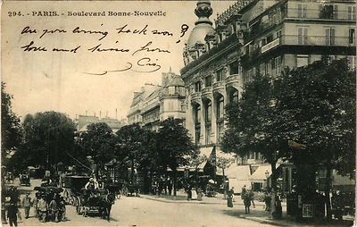 CPA PARIS 2e-Boulevard Bonne Nouvelle (321894) | eBay