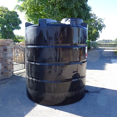£675+Vat 5,000 Litre Vertical Static Water Storage Tank Rain Harvesting ...
