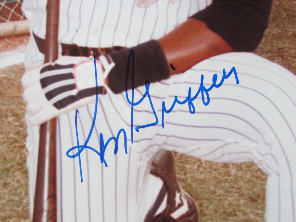 KEN GRIFFEY SR AUTOGRAPH / Signed 8 X 10 PHOTO NEW YORK YANKEES | eBay