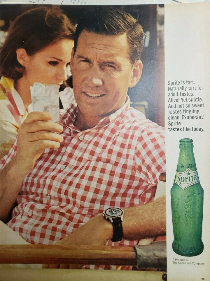 Lot of 2 Vintage 1964 Sprite Print Ads Ephemera Art Decor | eBay