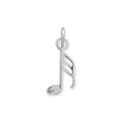 Music 32nd Thirty-Second Note Charm Sterling Silver - Made in the USA ...